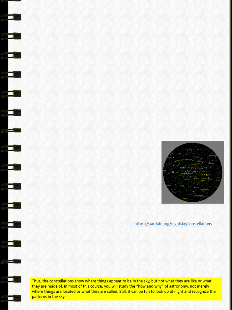 Lecture 1 W 1 - 222 | PDF | Constellation | Apparent Magnitude