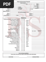 Ficha de Anamnese Corporal | PDF | Especialidades médicas | Medicina ...