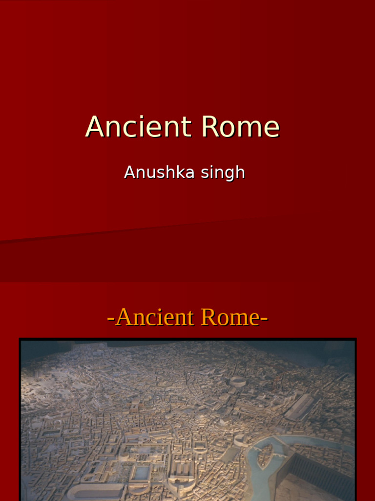 Ancient Rome Notes | PDF | Byzantine Empire | Ancient Rome