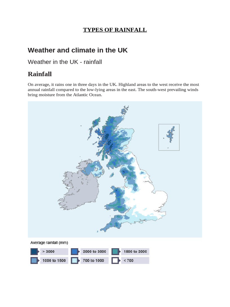 TYPES OF RAINFALL-6 | PDF
