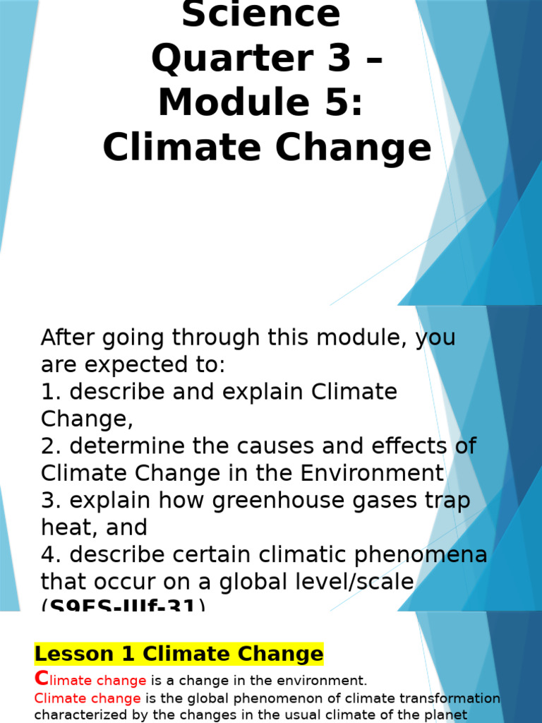 High School Climate Change Guide | PDF | Greenhouse Effect | Greenhouse Gas
