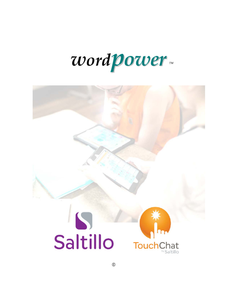 WordPower Manual For Saltillo and TouchChat | PDF | Word | Vocabulary