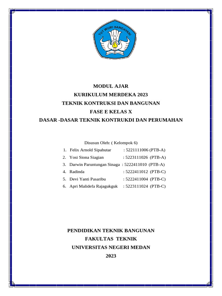 Modul Ajar DSP Kel 6 | PDF