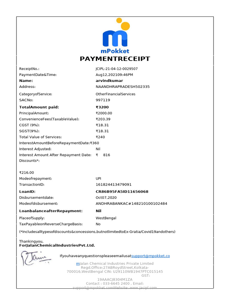 Repayment Receipt CR86B95FA5ID11656068 | PDF