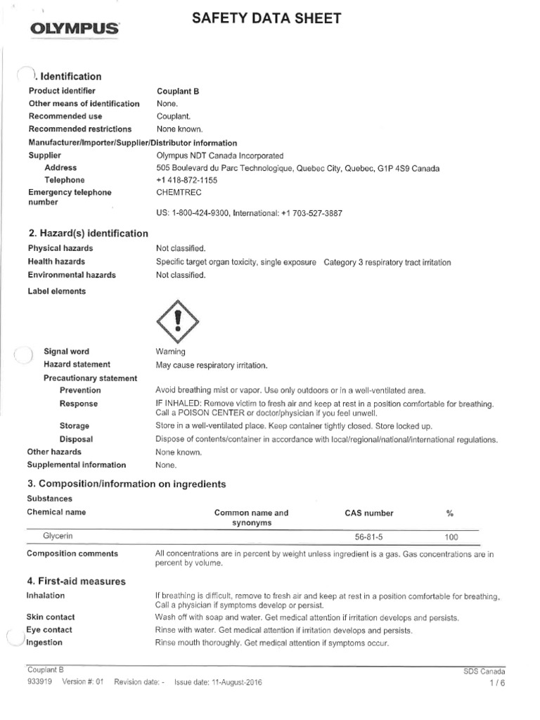 Olympus SDS | PDF