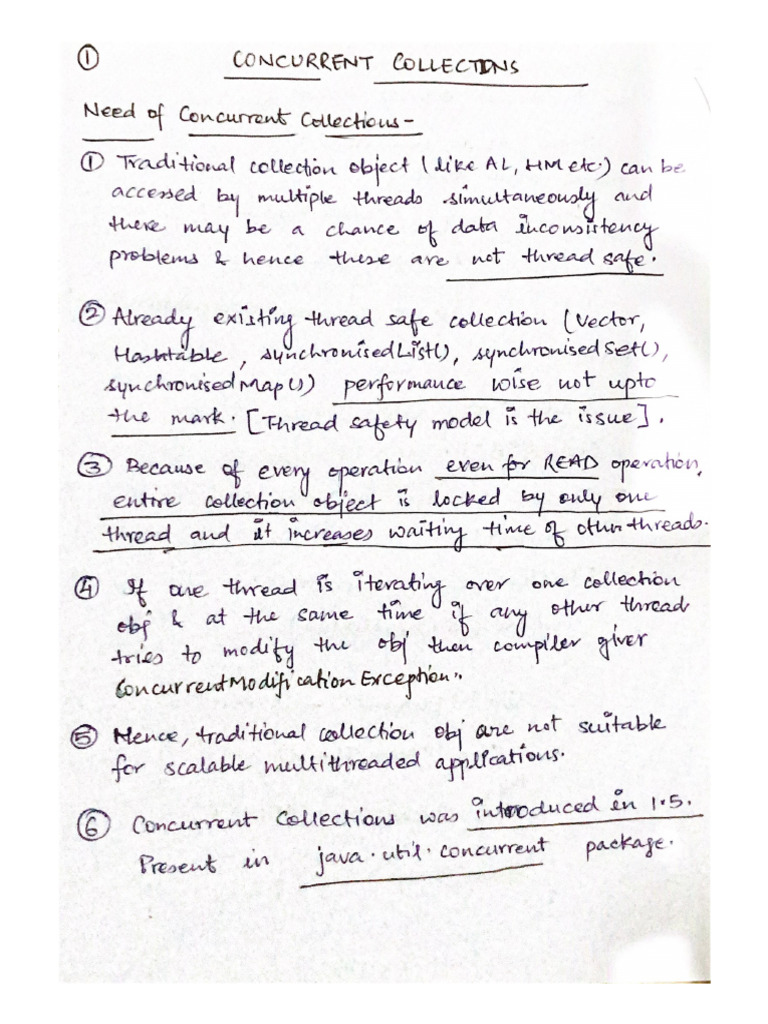 Concurrent Collections | PDF