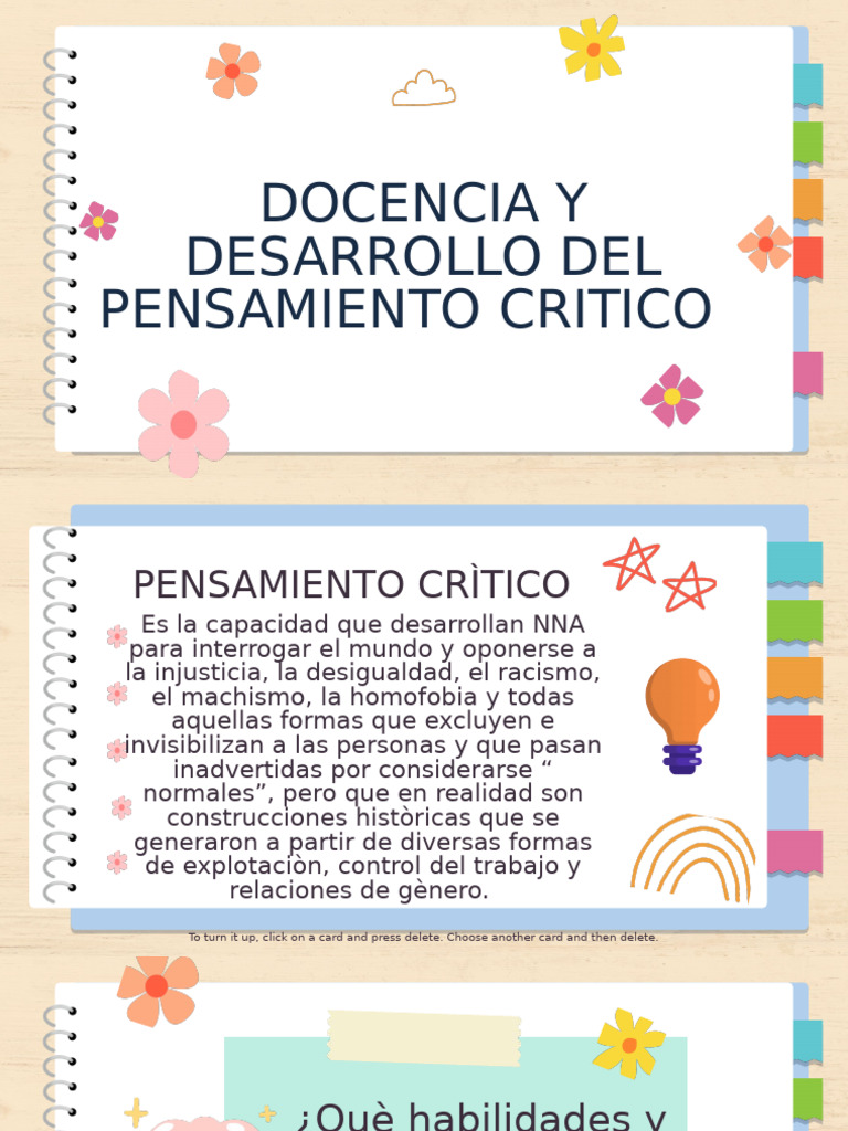 Pensamiento Critico | PDF | Pensamiento | Crítica