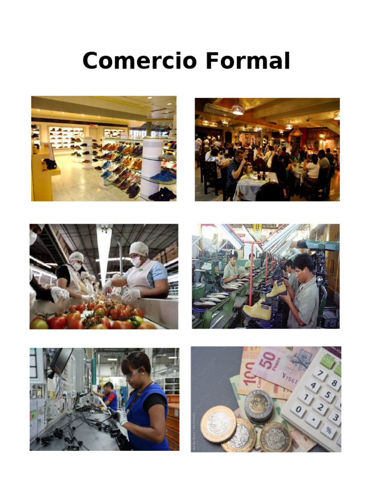 Comercio Formal Informal | PDF