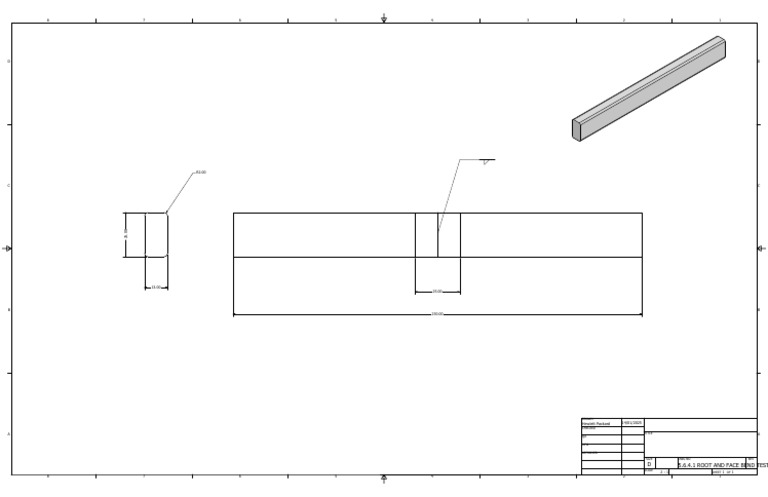 Root and Face Bend Test Specifications | PDF