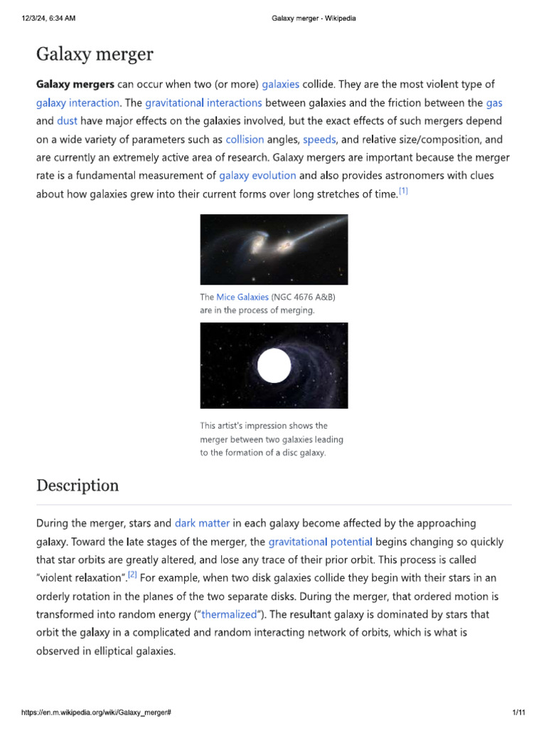 Galaxy | PDF