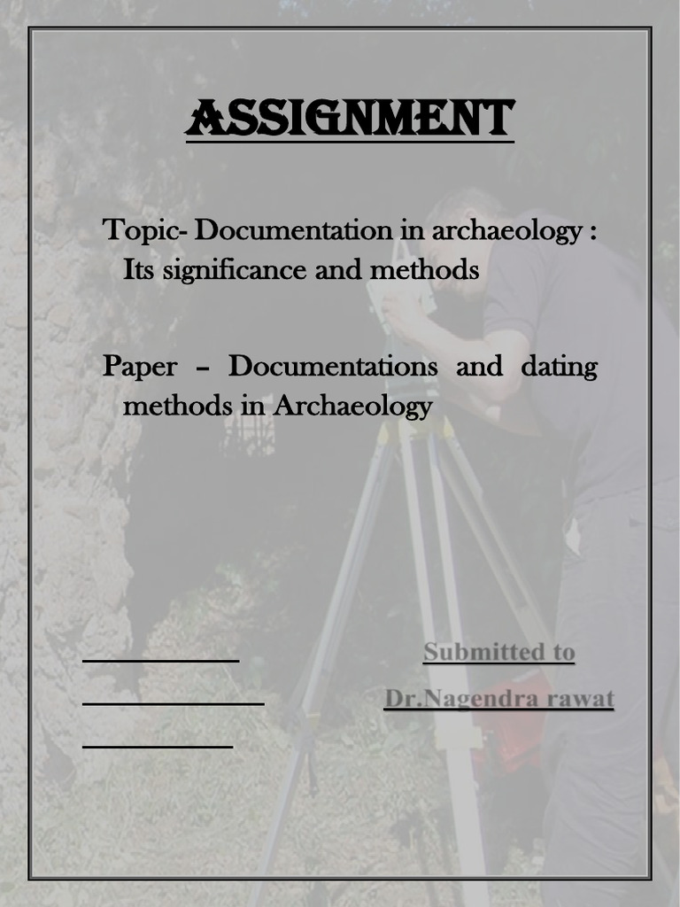 Archaeological Documentation Methods | PDF | Archaeology | Geographic Information System