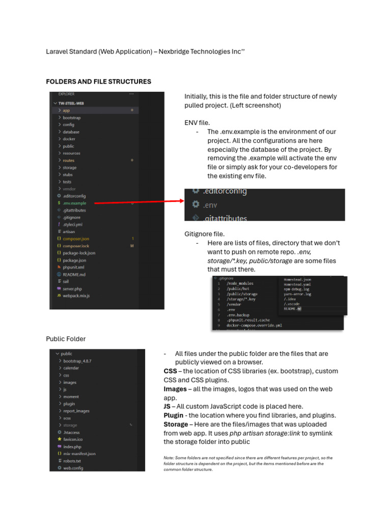 Laravel Standard | PDF | Computer File | Directory (Computing)