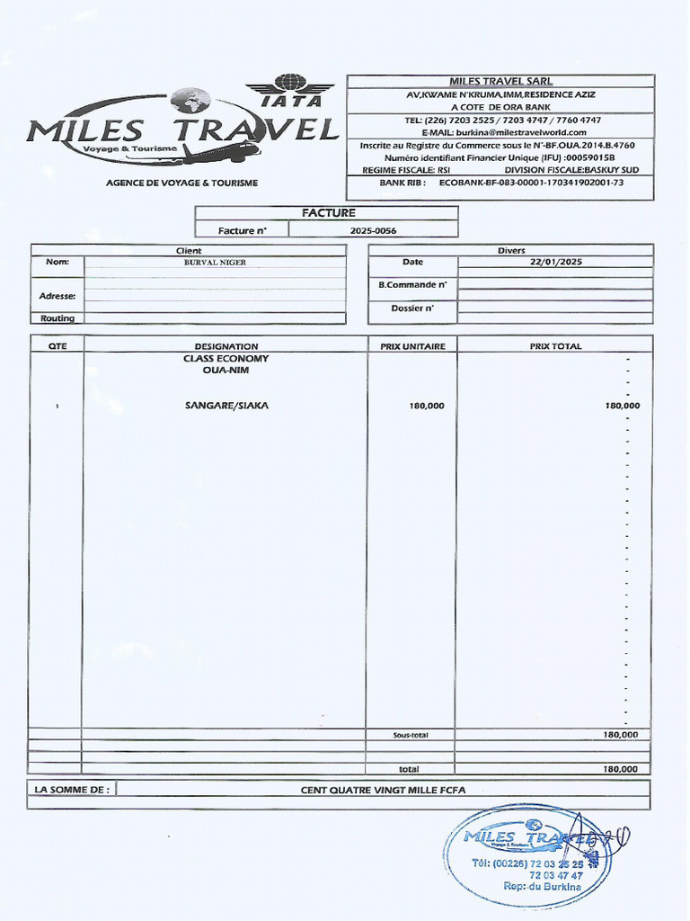 Miles Travel | PDF