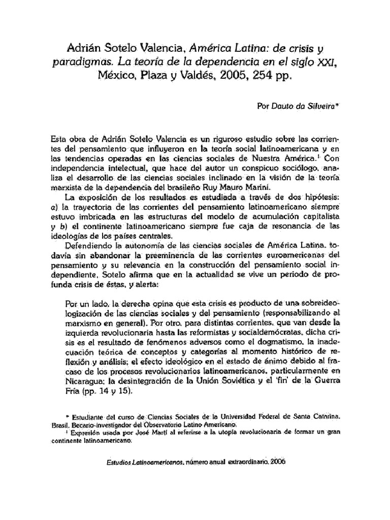 Adrian_Sotelo_Valencia_America_Latina_de | PDF | marxismo | Economía ...