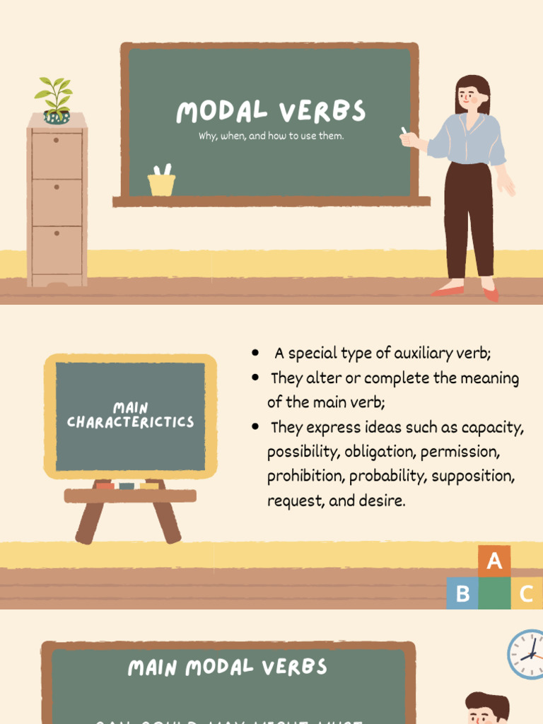 Understanding Modal Verbs and Their Uses | PDF | Verb | Linguistic Typology