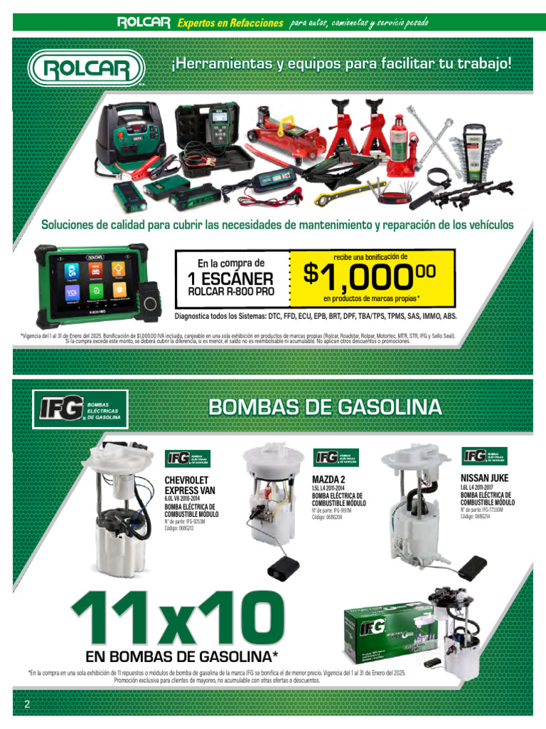 PM25-01 Periódico Mayoreo Enero 2025-2 | PDF | Vehículos terrestres | Vehículo de motor