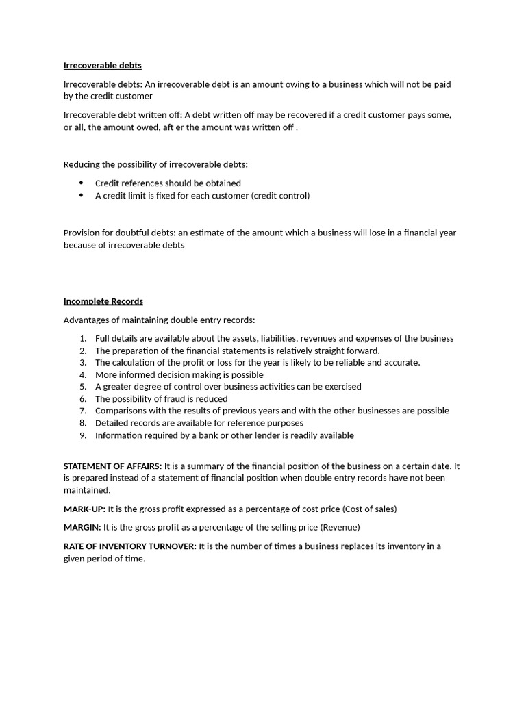 Accounts theory | PDF | Dividend | Expense