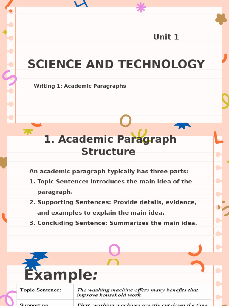 Writing 1 _ Academic Structure | PDF