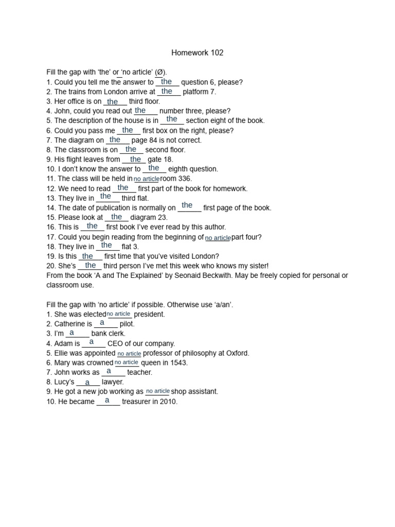 Homework 102 (1) | PDF