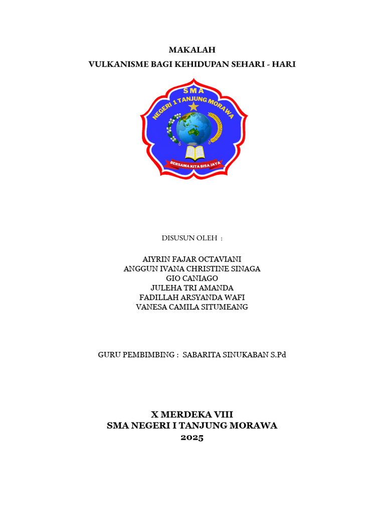 GEOGRAFI -- KEL 2 -- VULKANISME | PDF