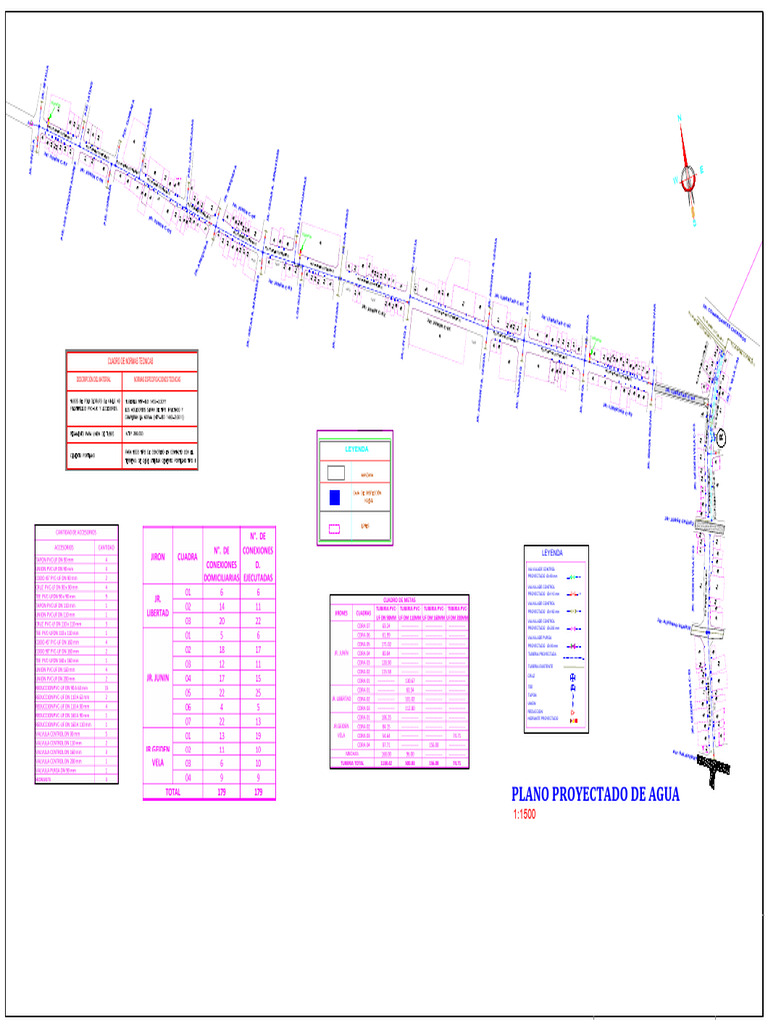 5. PLANO GENERAL DE AGUA-Layout1 | PDF