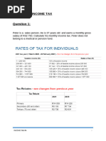 South Africa Tax Brackets 2024 | PDF