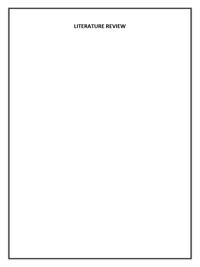 Literature Review Example | PDF | Fertilisation | Reactive Oxygen Species