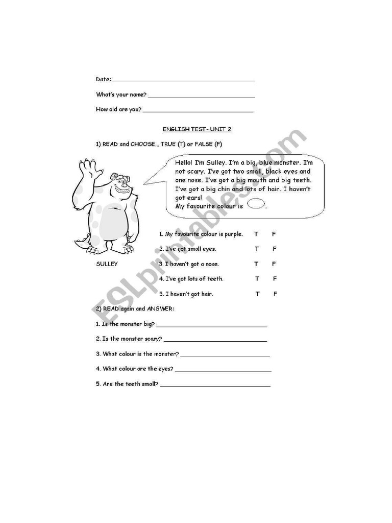 reading have got and t be | PDF