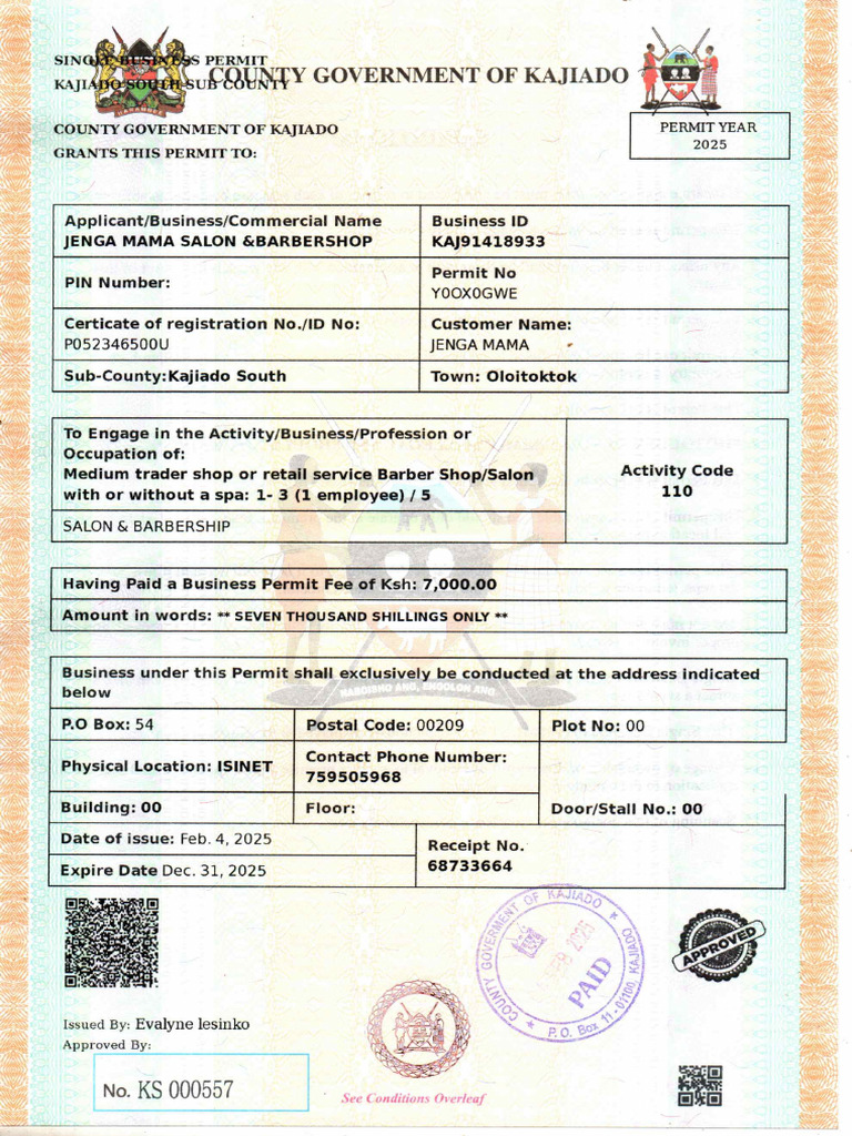 Salon & Barber Isinet | PDF