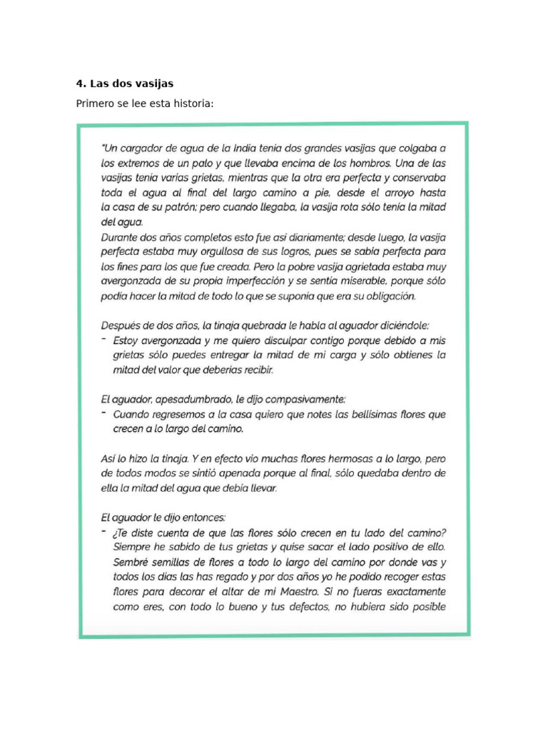 lectura y preguntas | PDF