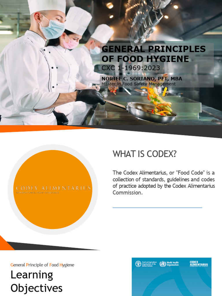 Codex General Principles of Food Hygiene | PDF | Hazard Analysis And ...