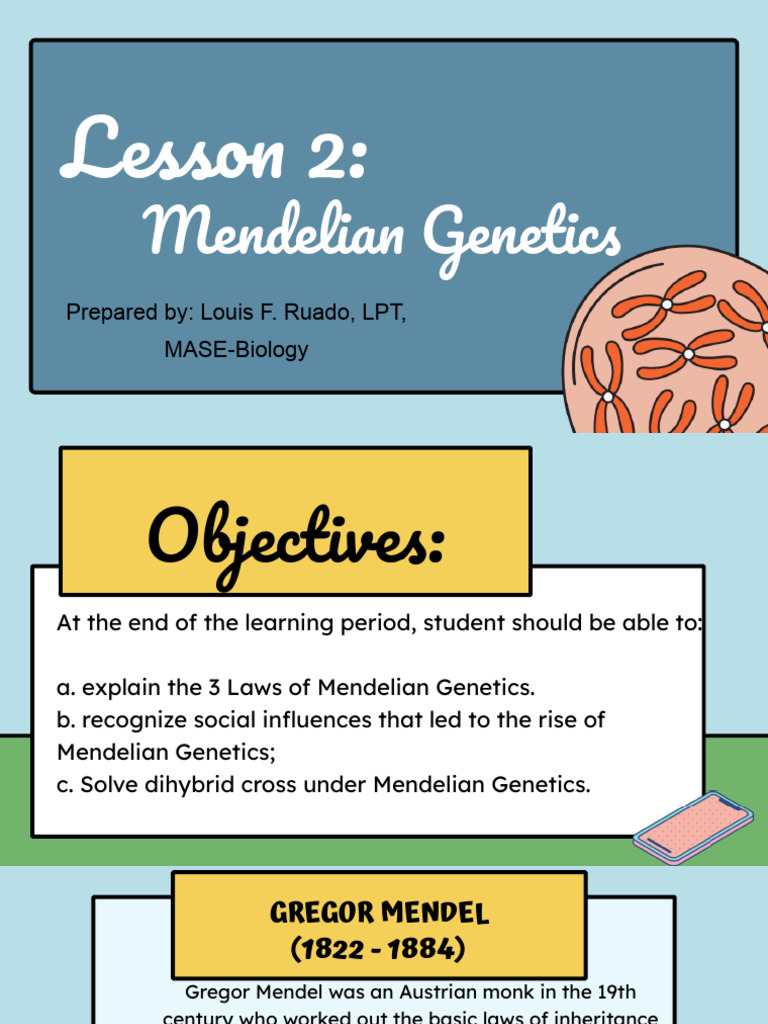 2-Mendelian Genetics | PDF | Dominance (Genetics) | Genotype