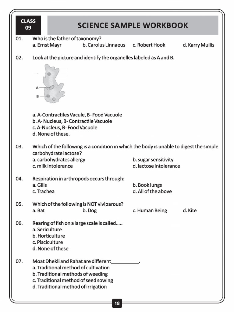 Science Class 9 WB | PDF