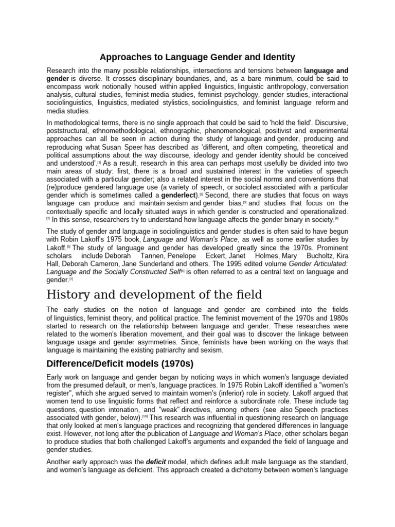 Gender Differences in Communication Styles | PDF | Gender | Gender Studies