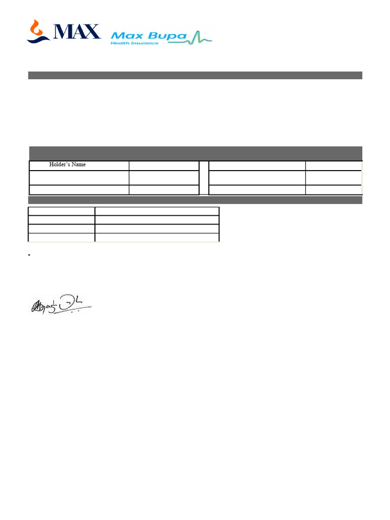 Health Insurance Receipt for Swaroop Chandra | PDF