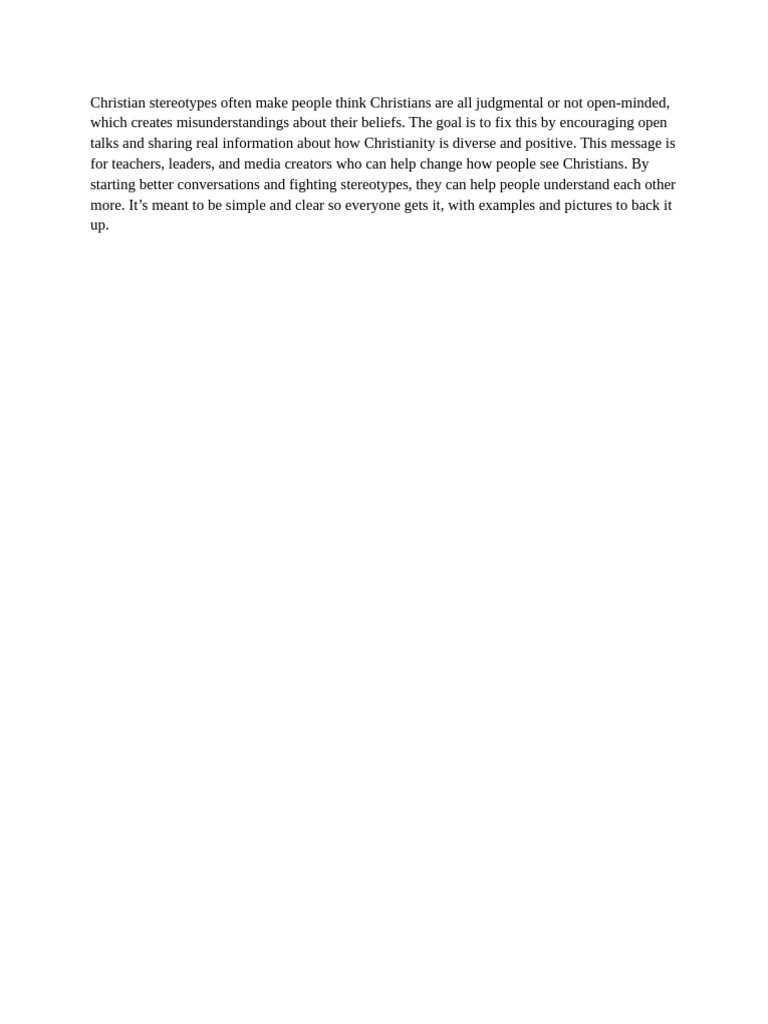 Target Audience Paragraph Rough Draft | PDF