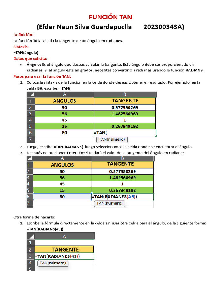 FUNCI-N TAN (1) | PDF