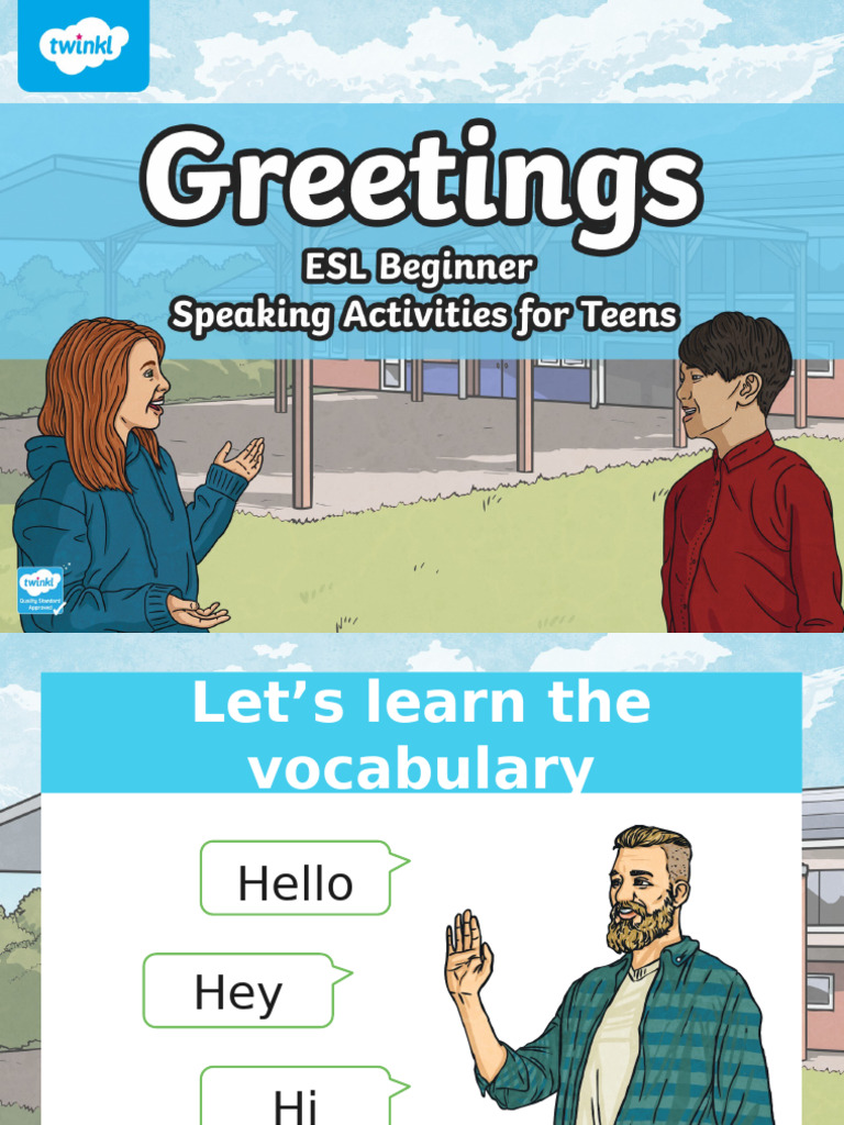 ESL Basics for Teens | PDF