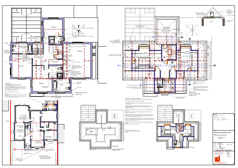 H233-11C Building Regulations Submission - FLOOR PLANS (A1) | PDF ...