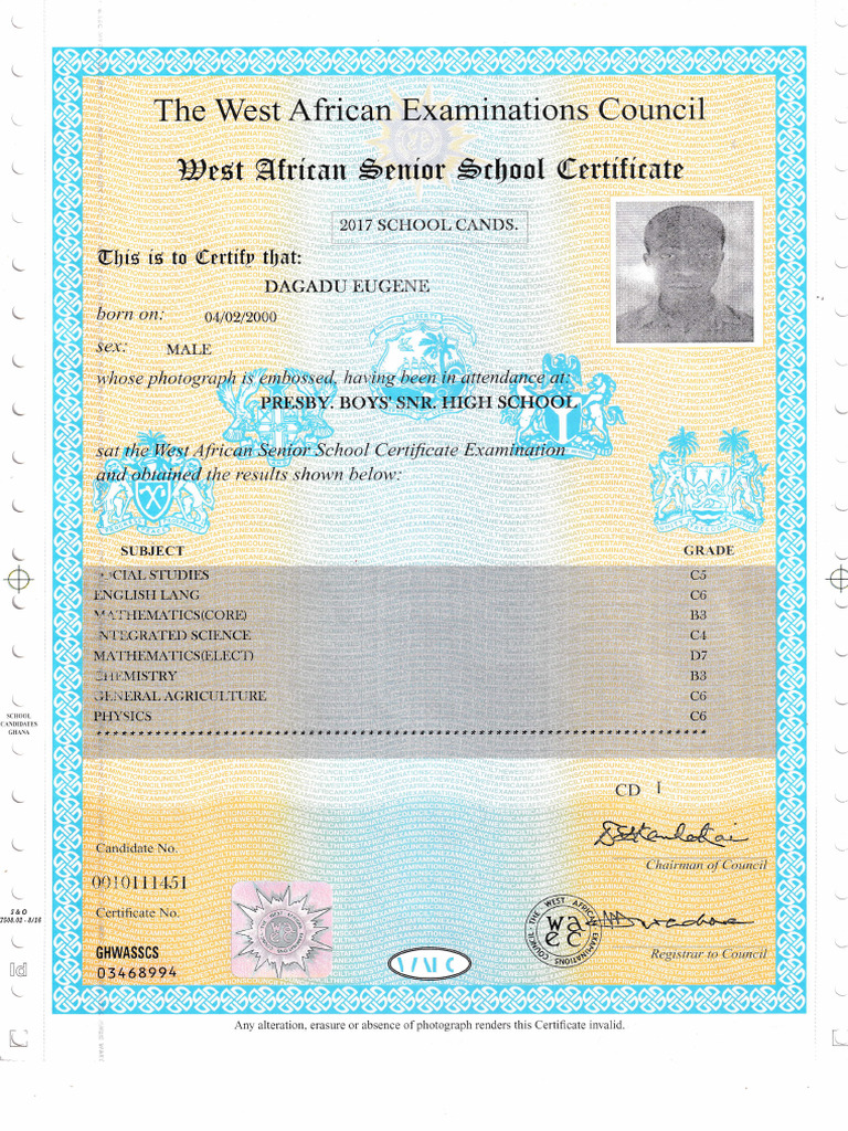 Presec Cert | PDF