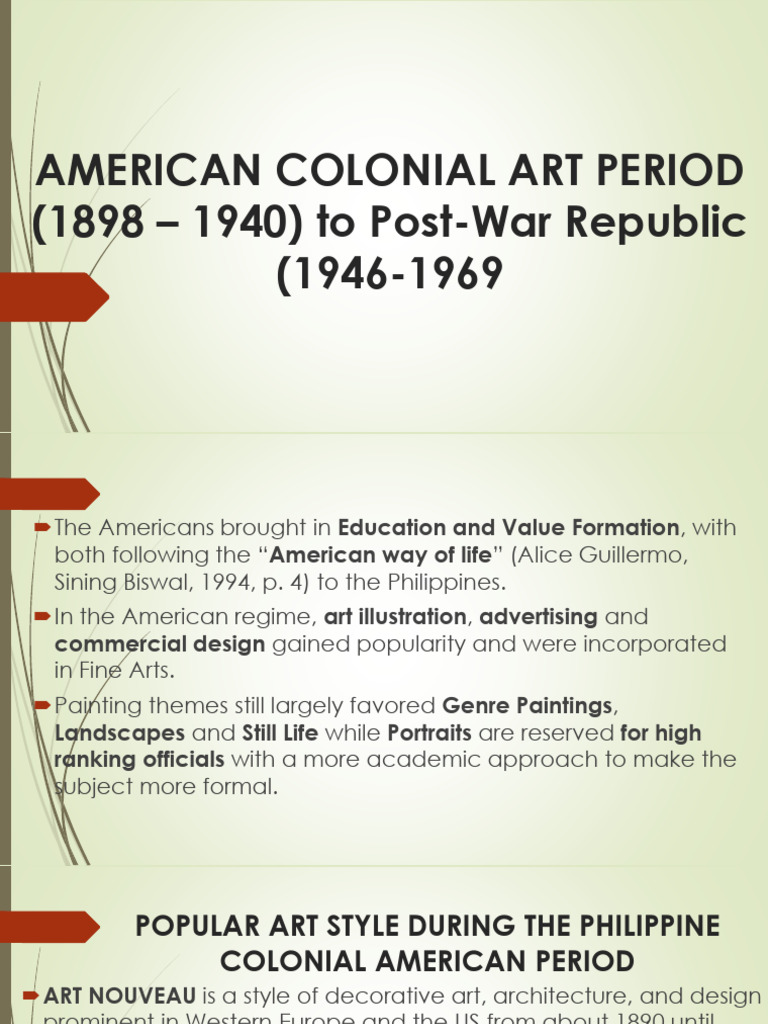 Philippine Colonial Art Overview | PDF | Art Movements | Visual Arts Theory