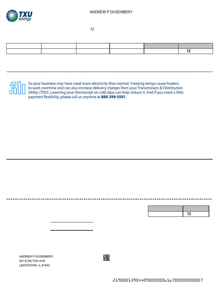 737704755 TXU Andrew Bill | PDF | Indemnity | Fee