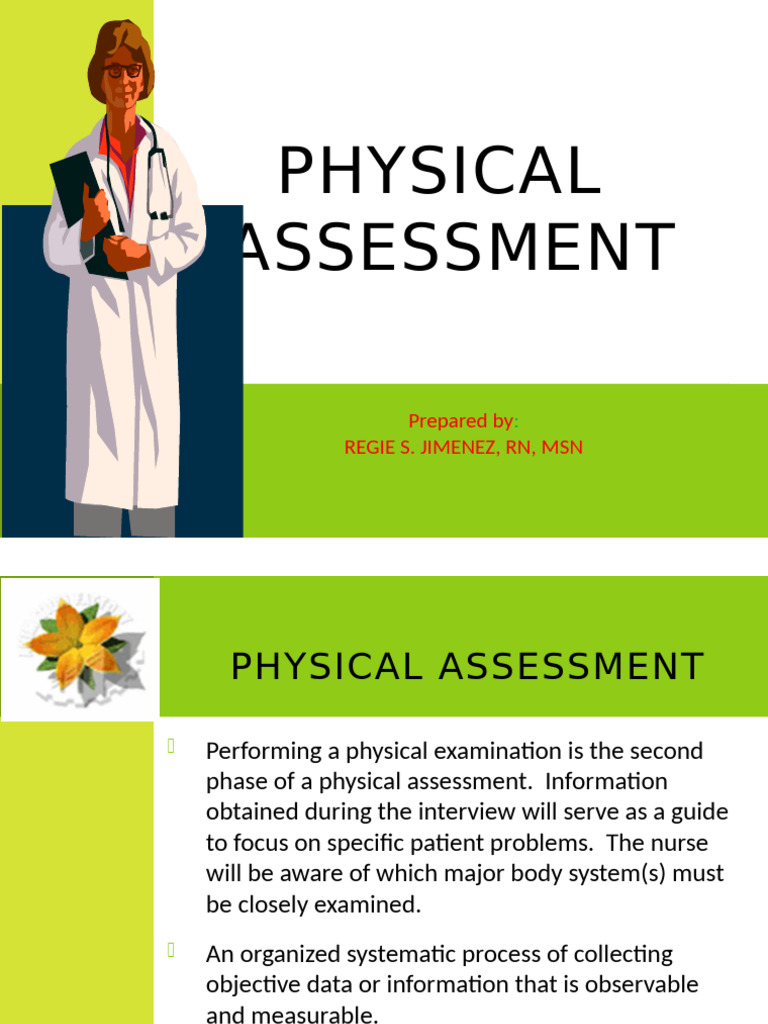 2-Modalities-of-Physical-Assessment | PDF | Physical Examination | Hand