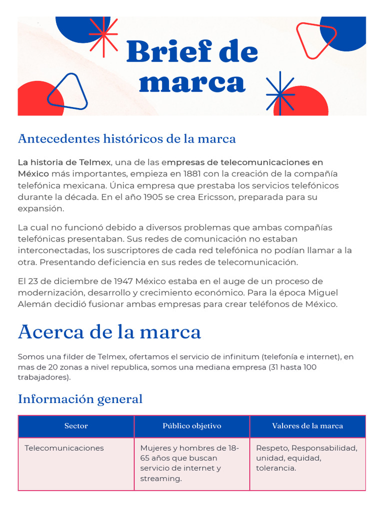 Brief de Marca PDF | PDF | Marketing | Business