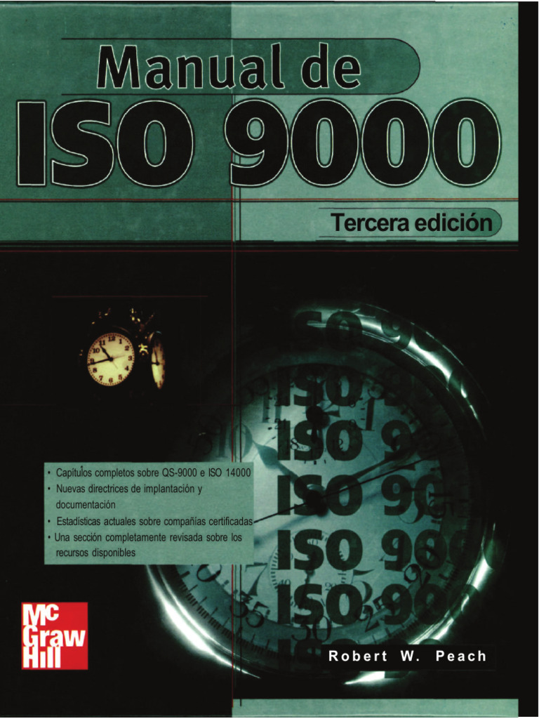 Manual de Iso 9000 3a Ed Peach Compressed | PDF | Calidad (comercial ...