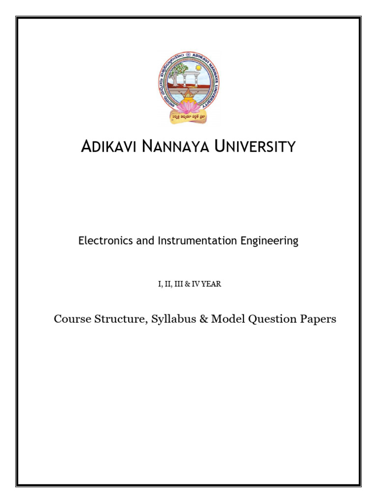 Btech Eie-1 | PDF | Equations | Optics