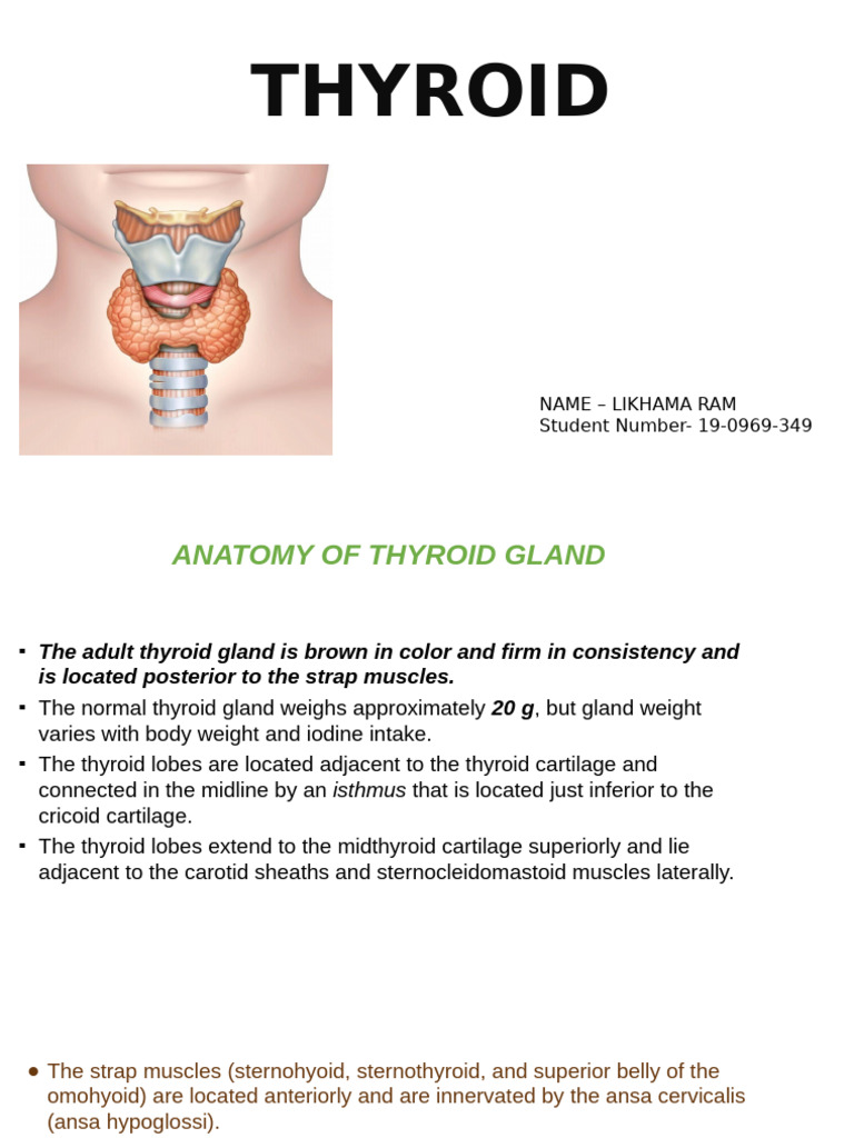 Thyroid Module-1 | PDF | Thyroid | Hyperthyroidism