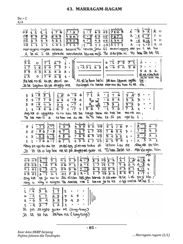 KAHS 43 Marragam-Ragam | PDF