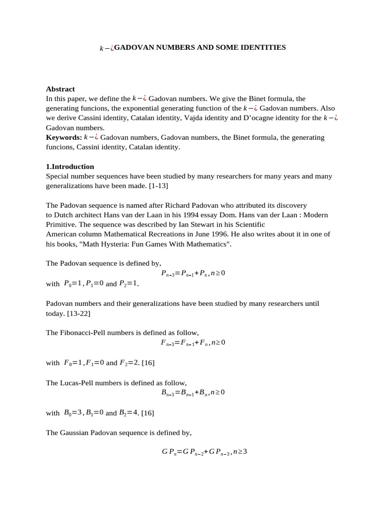 k-gadovan | PDF | Elementary Mathematics | Mathematical Analysis