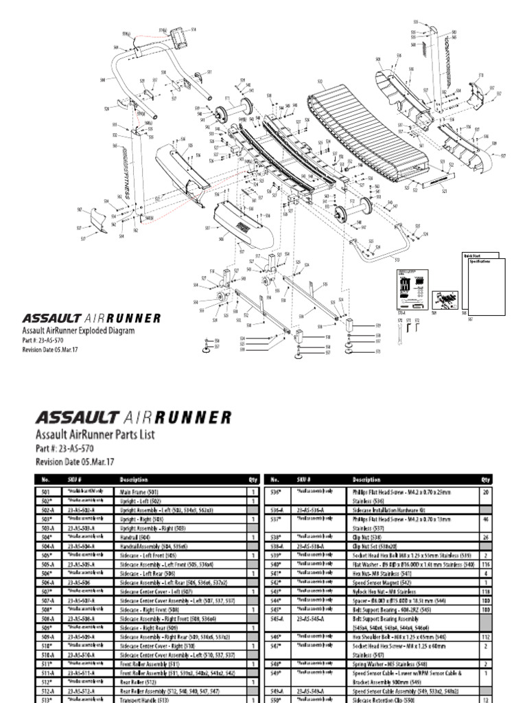 AirRunner Exploded Diagram 05mar17 | PDF